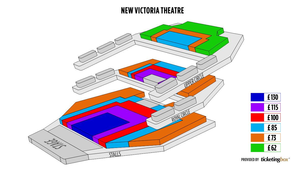 Victory Theatre Seating Chart