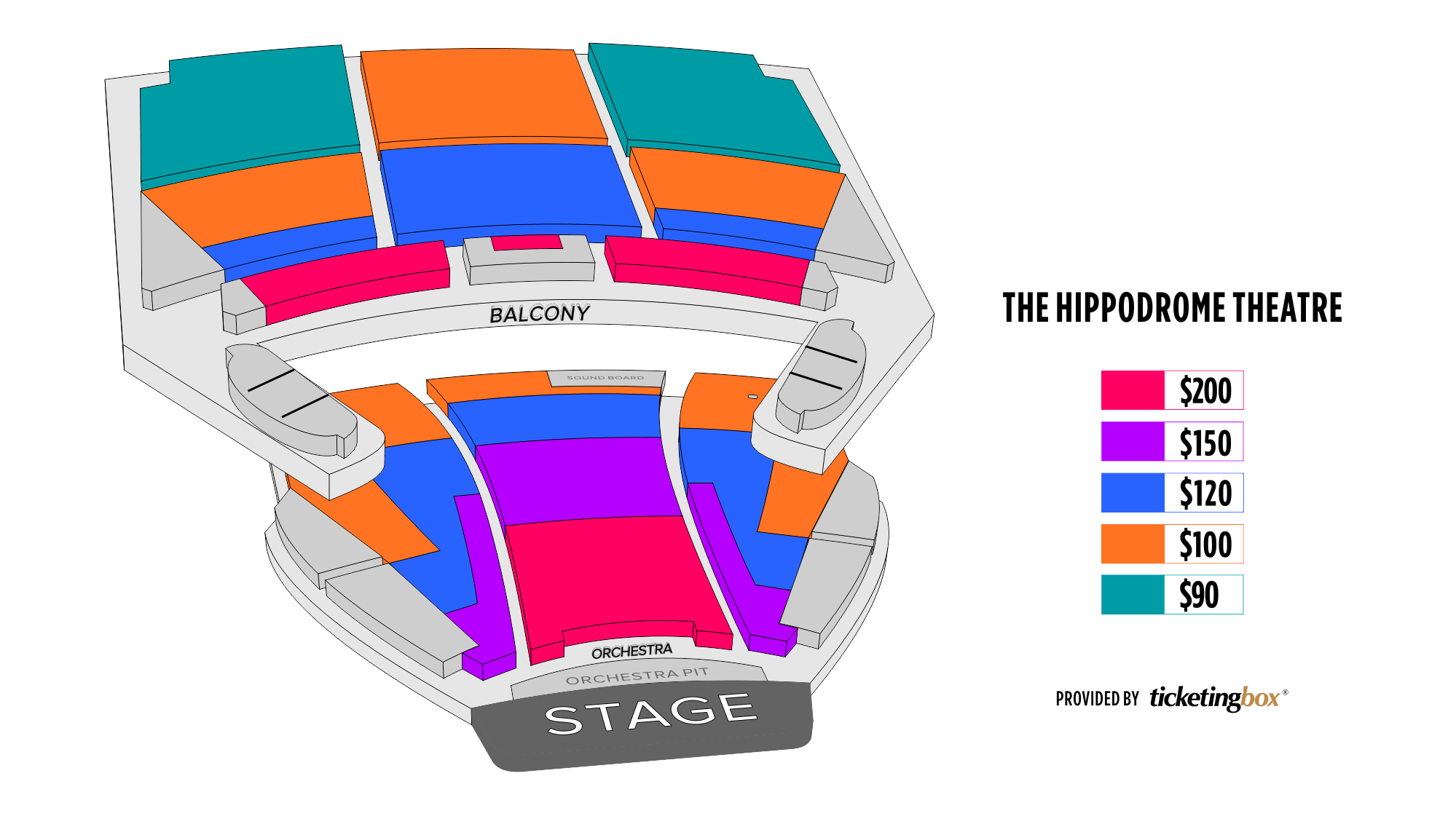 Hippodrome Seating Chart With Seat Numbers