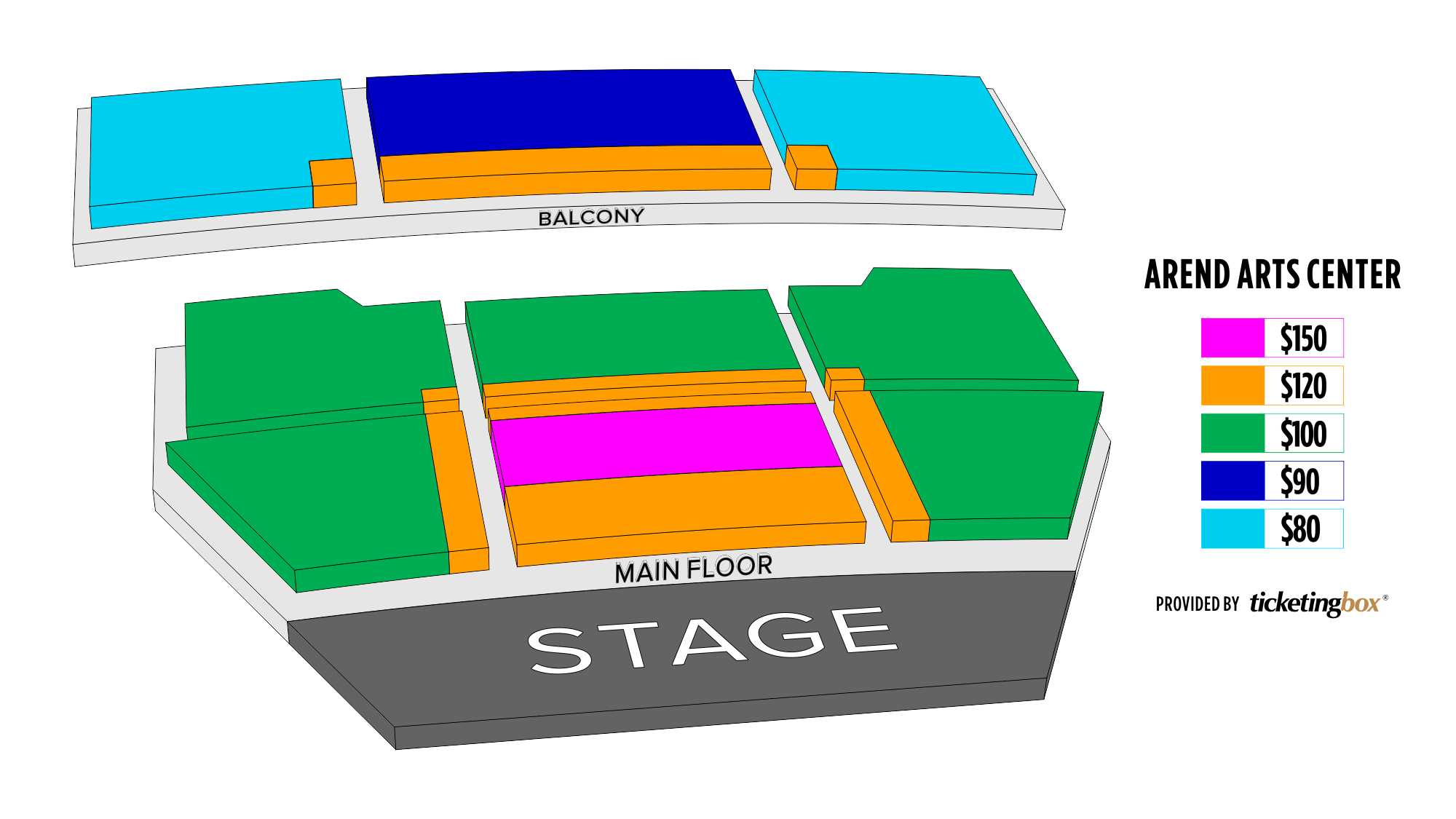 Bentonville Arend Arts Center Seating Chart